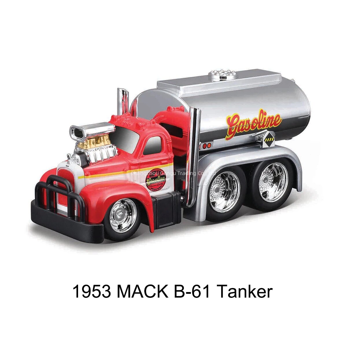 Maisto 1:64 1953 Mack B-61 Tanker, красный