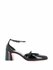 Туфли Christian Louboutin Ankle strap pumps, размер 38.5, black/black
