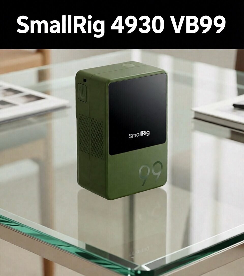Аккумулятор SmallRig 4930 VB99, 100Вт, для камеры V-Mount Li-lon 6800