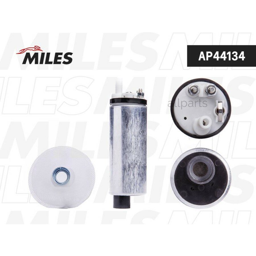 MILES AP44134 Насос топливный AUDI AUDI 80/100/A6 1.8-2.8 4 bar 100 l/h