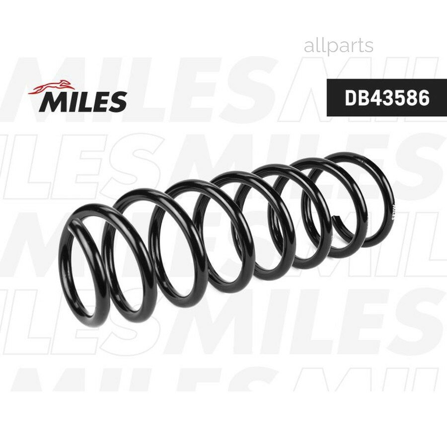 MILES DB43586 Пружина подвески BMW 5 (F10) 520-535 xDrive 10- зад.