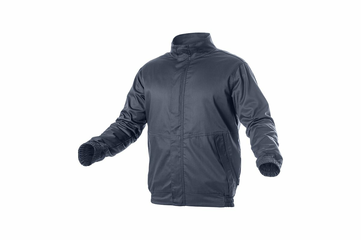 Рабочая куртка HOEGERT TECHNIK FABIAN, темно-синий, р.2XL/56 HT5K304-2XL