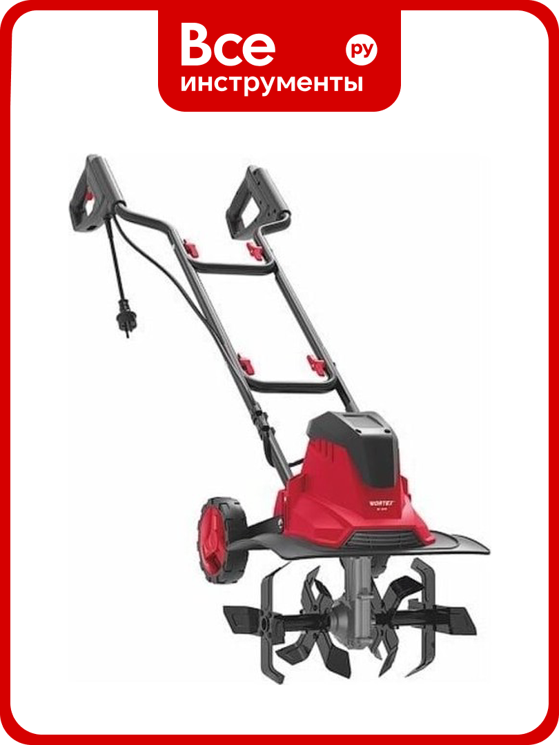 Культиватор электрический RC 3610 1050 Вт ширина 36 см глубина до 20 мм WORTEX 1321476 ЦЗ-0118129200