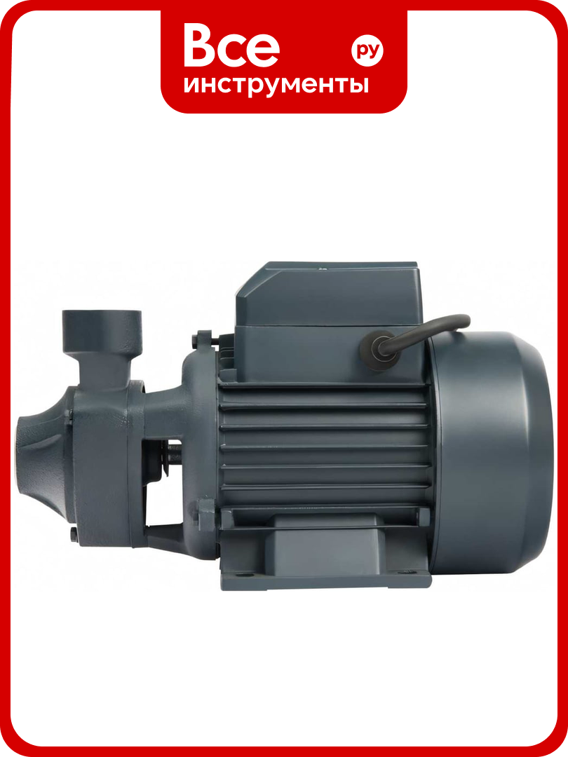 Вихревой насос UNIPUMP QB 80 750 Вт, производительность 45 л/мин, высота подъема 50 м, максимальное давление 5 атм,