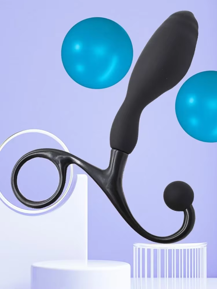 Мужской анатомический стимулятор простаты "ANAL PROSTATE STIMULATOR 4" 11см