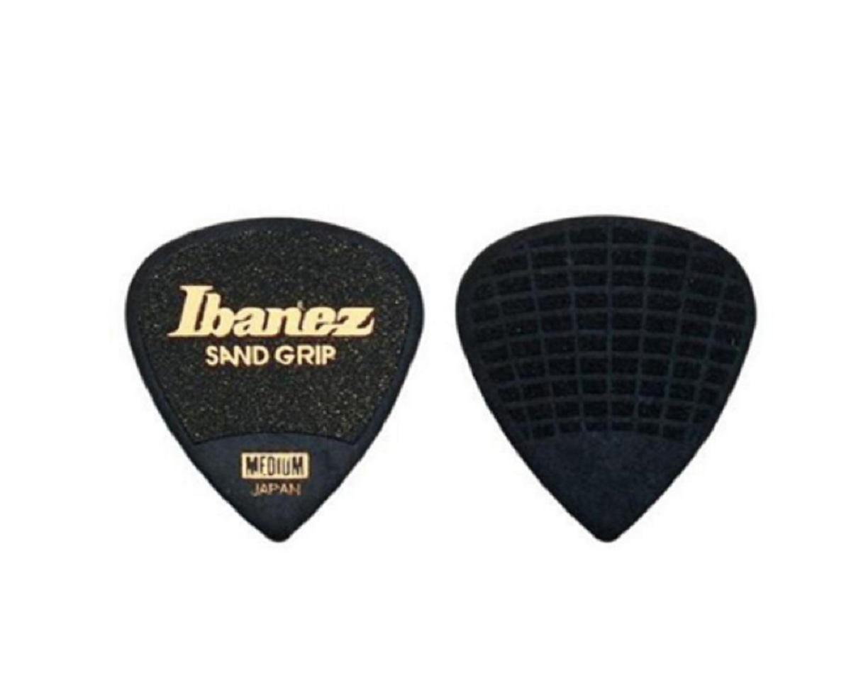Медиатор Ibanez PA16XSG-BK, с песочным напылением, 1.2 мм, 1 шт.