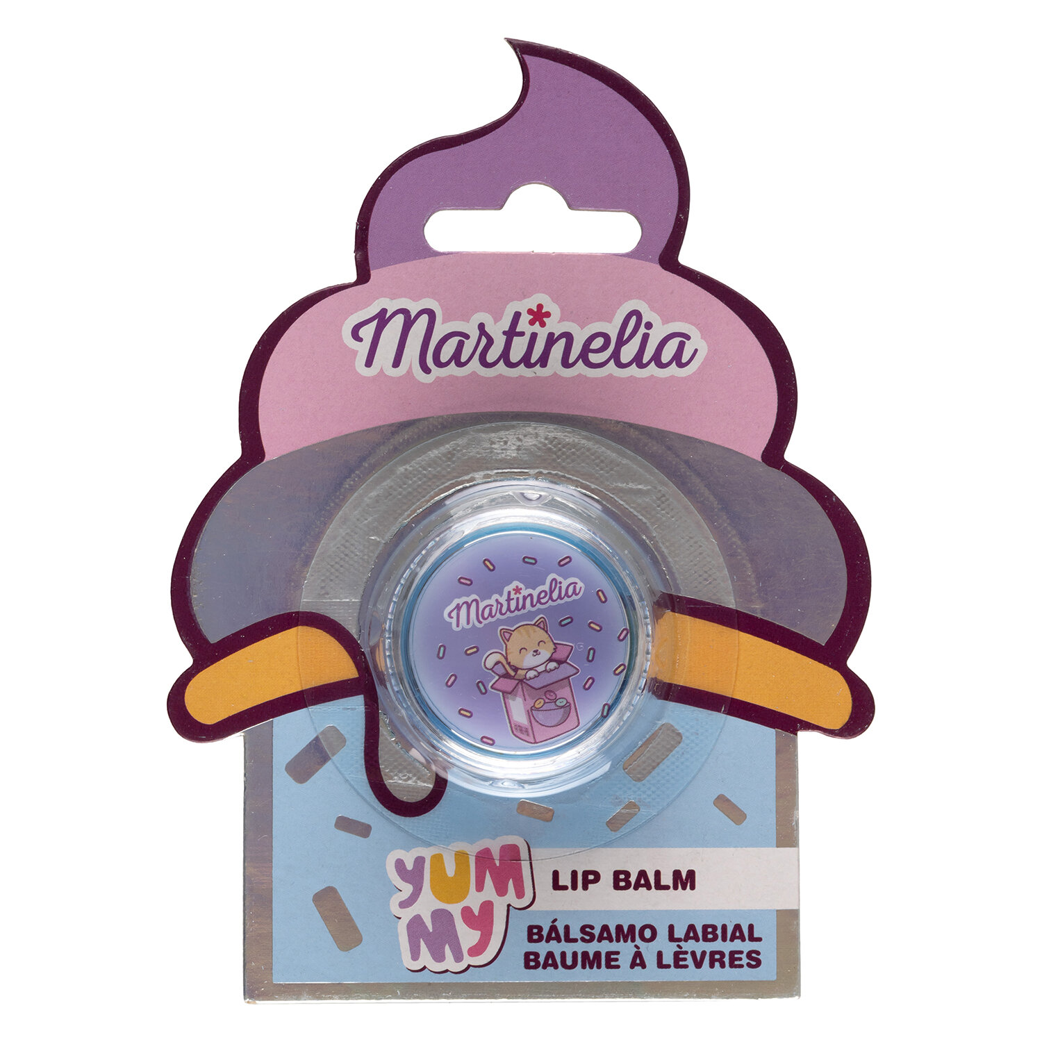 MARTINELIA Бальзам для губ котенок