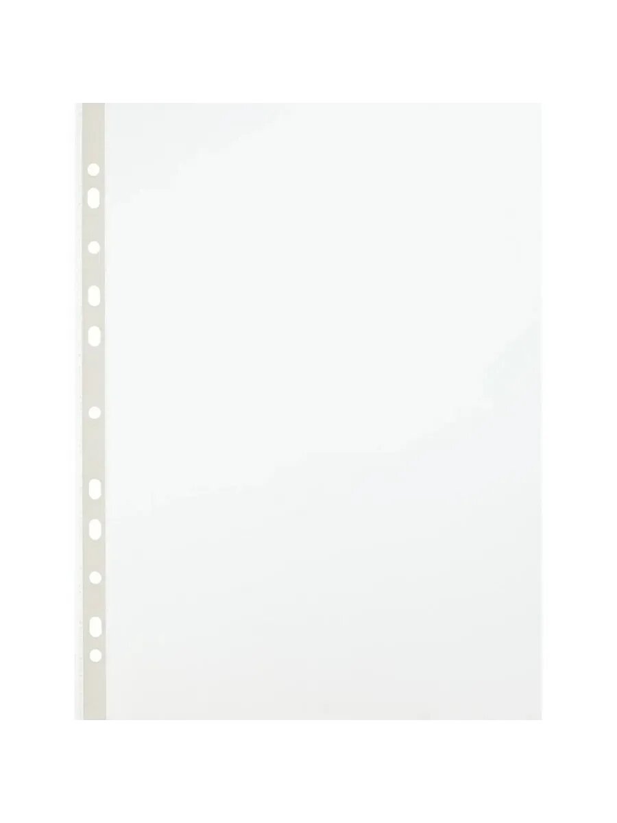 Перфорированные файлы формата А4, 100 шт.