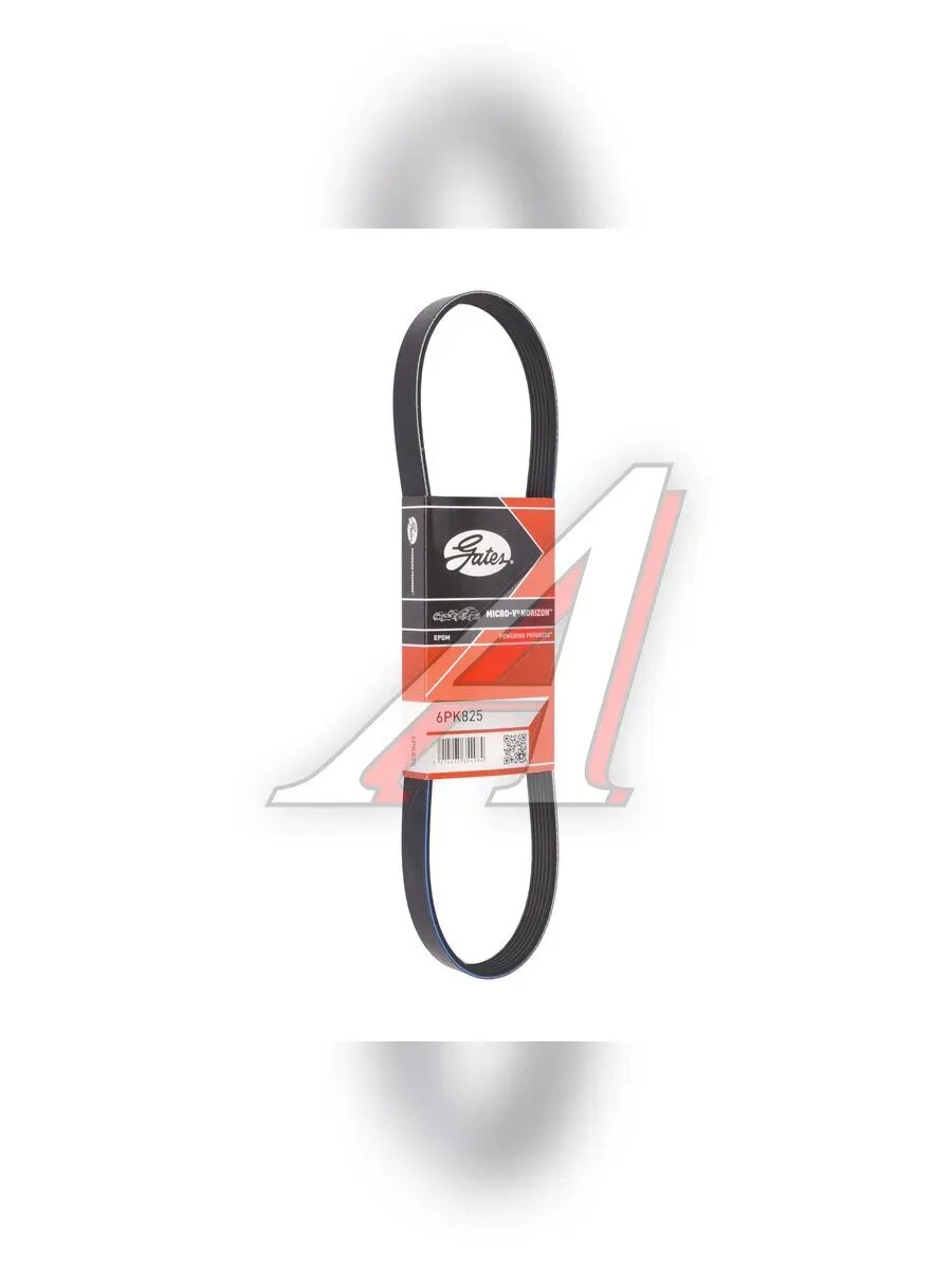 Ремень генератора GATES 6PK825, 825 мм