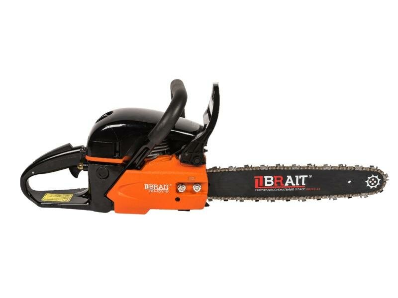 BRAIT Бензопила BR 45-15В (15; 0,325 1.5 64зв; стартер металл; легкий пуск) 2шт/уп 72шт./поддон