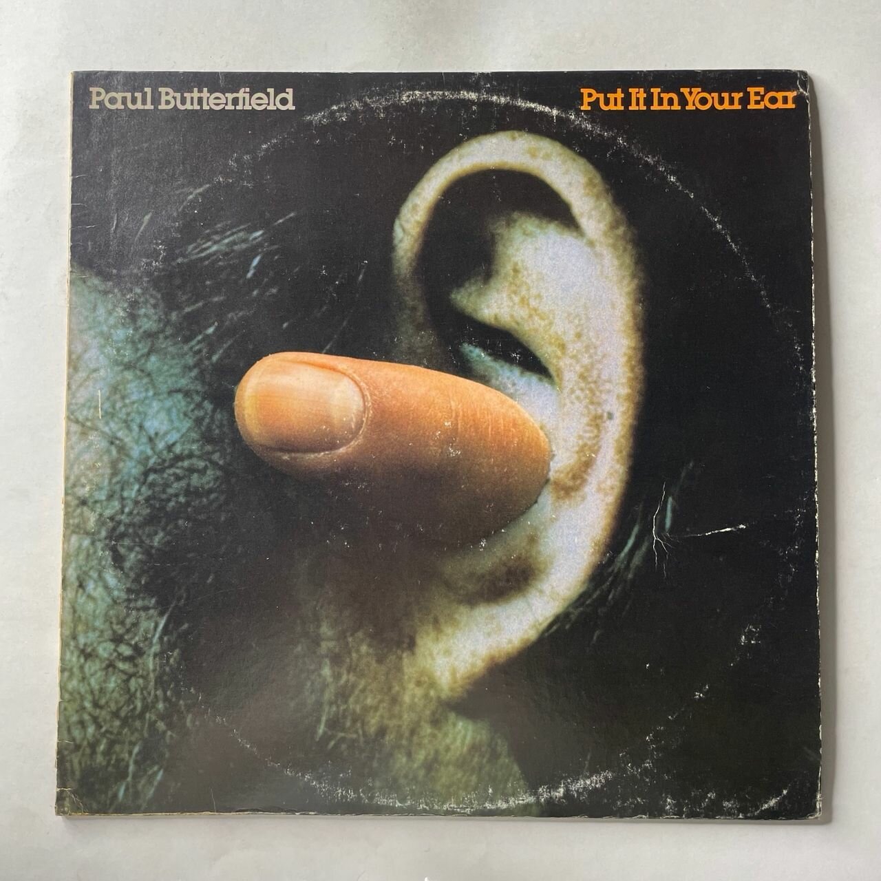 Винтажная виниловая пластинка LP Paul Butterfield Put It In Your Ear (США 1976)