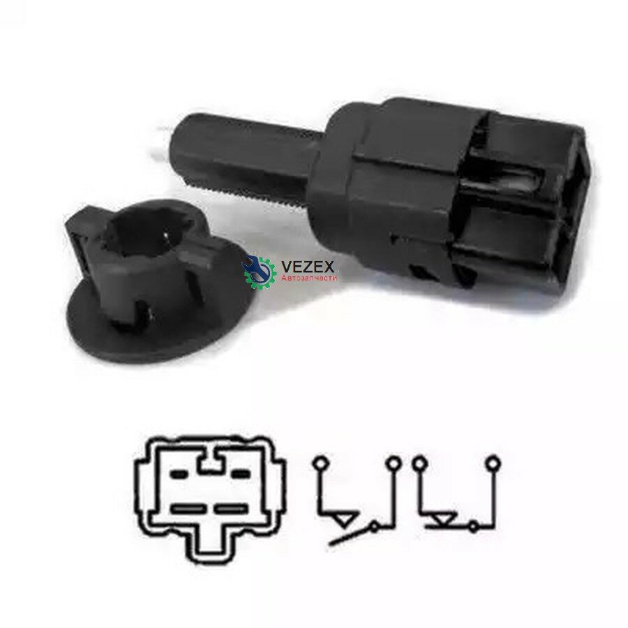 MEATDORIA 35107 датчик стоп-сигнала!\ Honda Jazz/FR-V/Civic/Accord/Legend/CR-V 1.2-3.7i/CTDi 02>