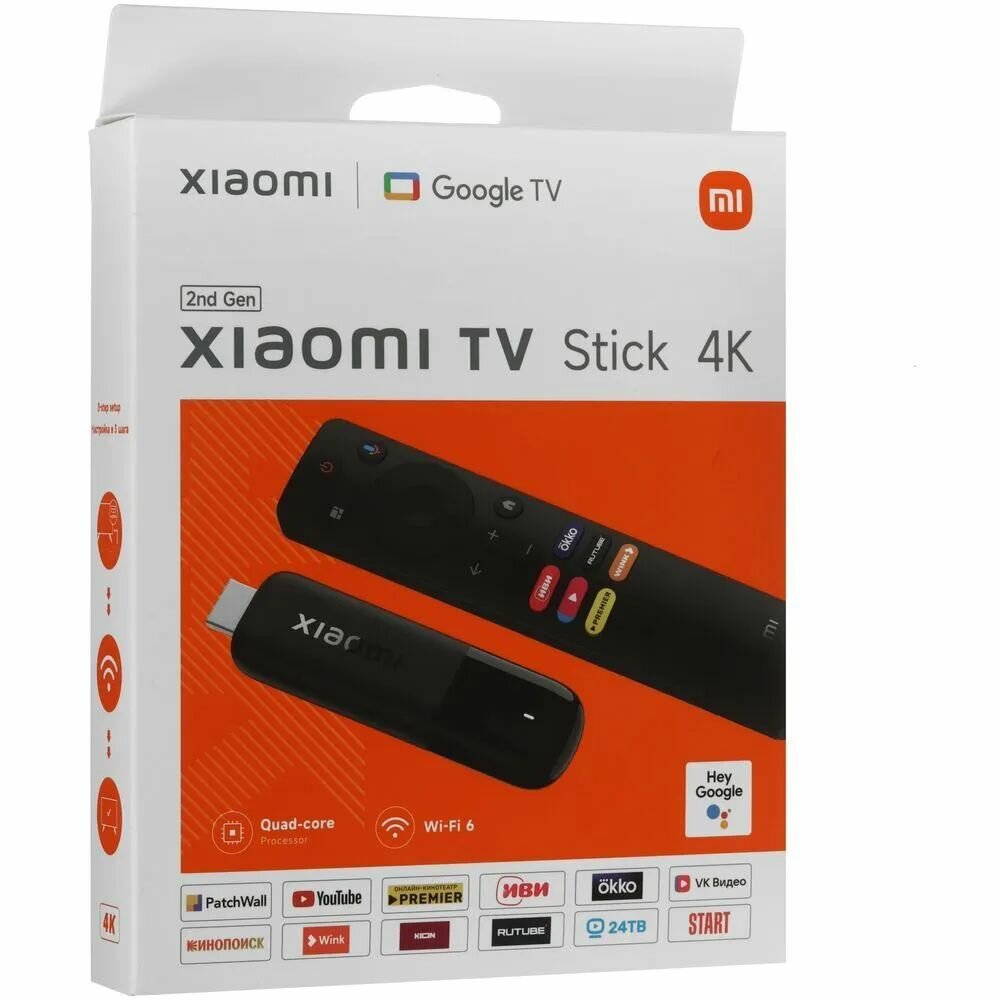 Xiaomi Mi TV Stick 2nd Gen 2GB RAM 8GB ROM РОссТест