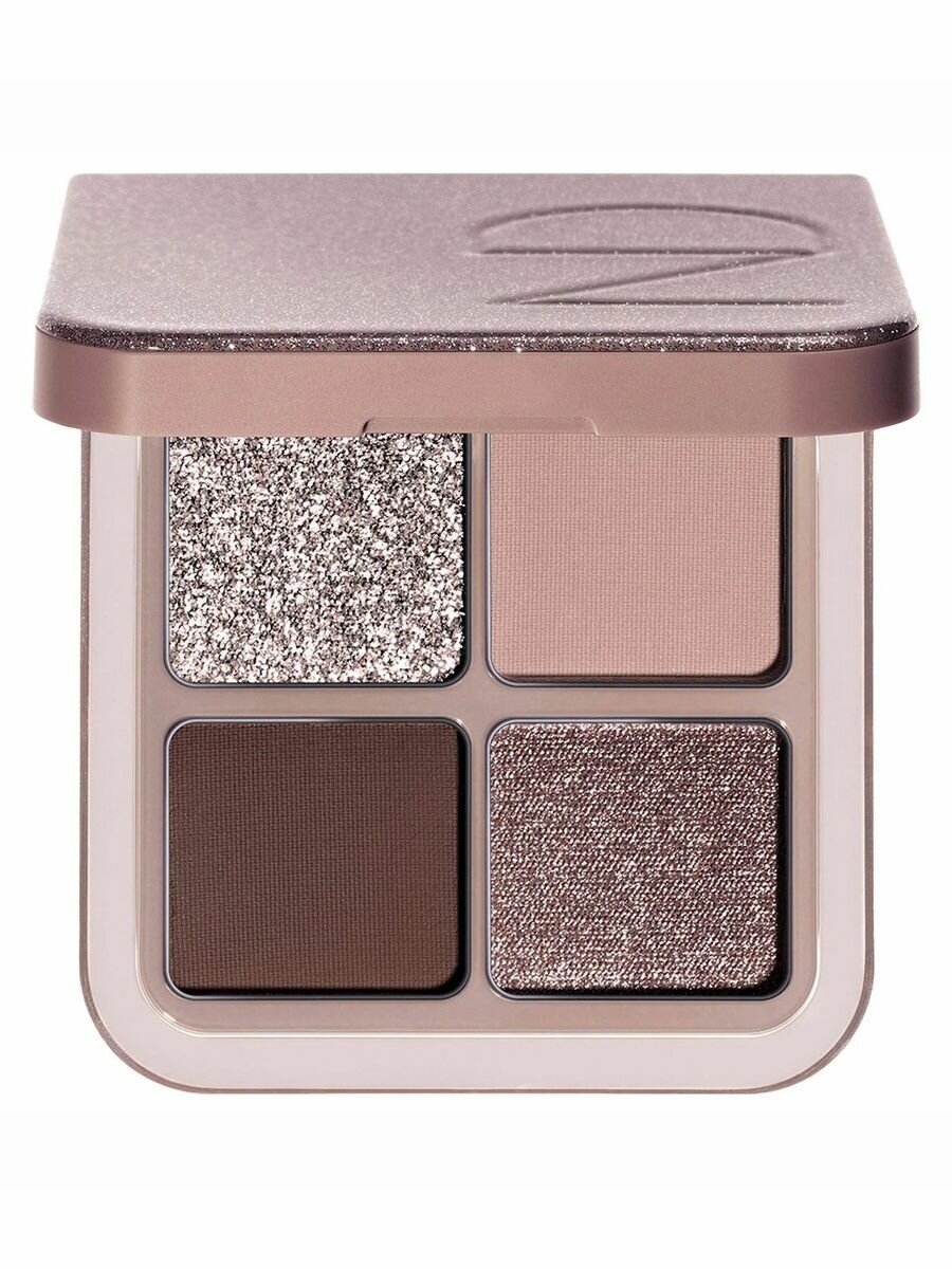 Natasha Denona Палетка теней для век Luxe Glam Compact Quad Eyeshadow Palette (Cool) 10 г