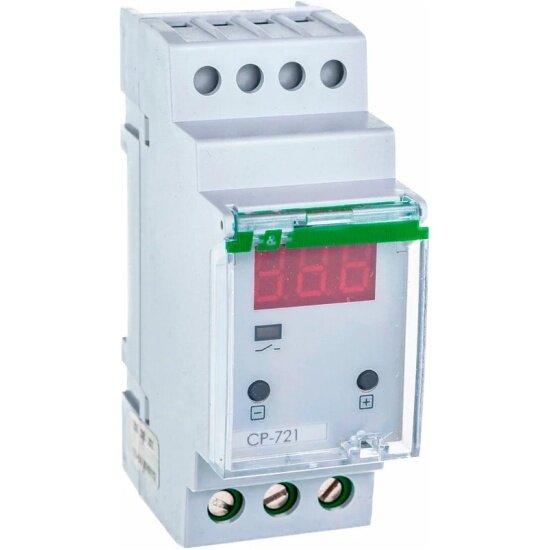 Реле напряжения F&f CP-721, индикация напряжения в сети, EA04.009.003