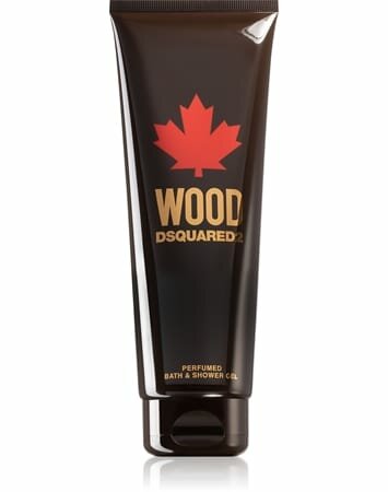 Гель для душа dsquared2 wood pour homme, 250 мл