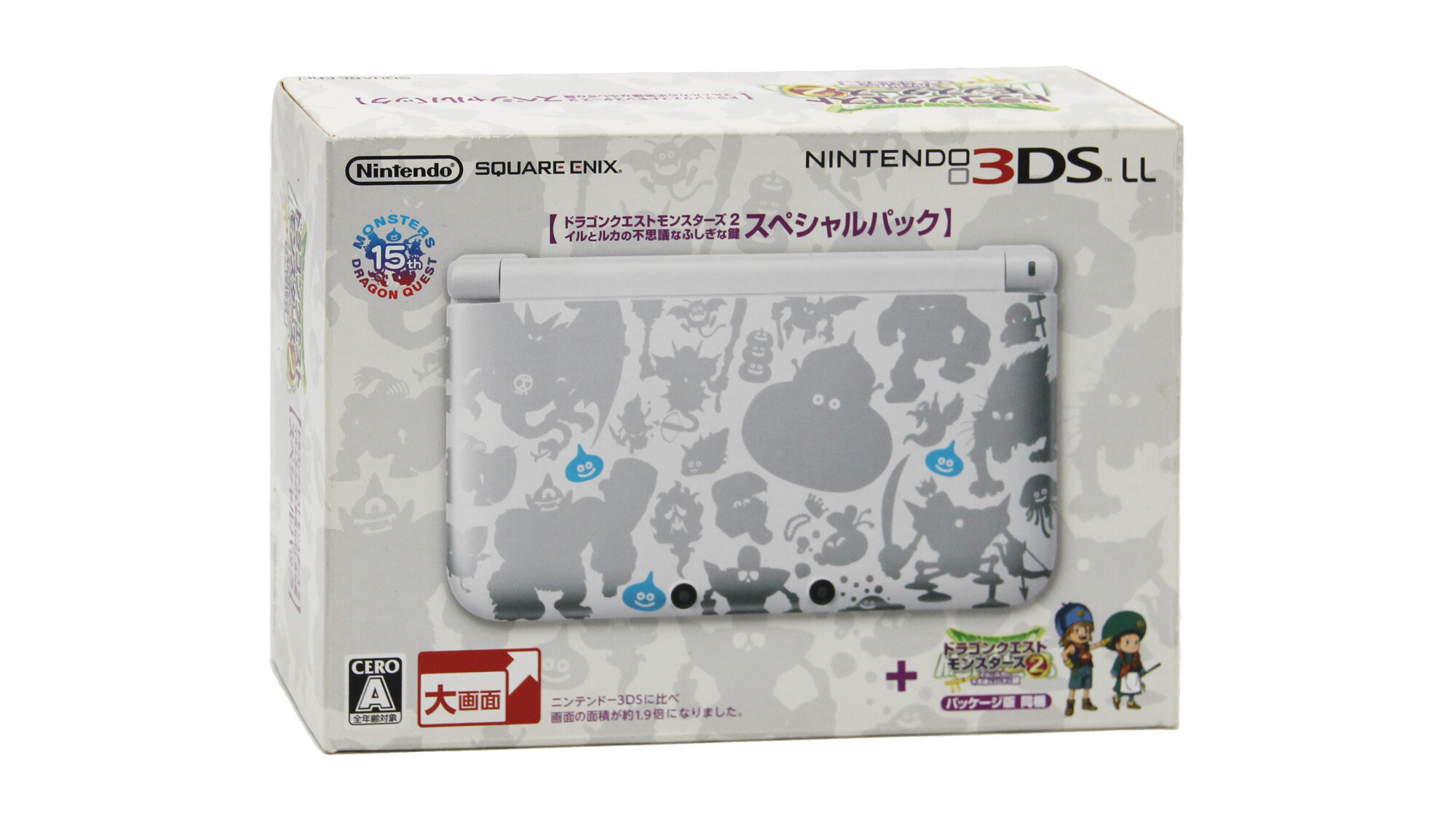 Игровая приставка Nintendo 3DS LL 128 Gb Dragon Quest Monsters 2 В коробке