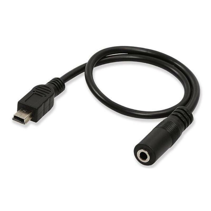 Аудиокабель Mini-USB «мама» — 3,5 мм «папа», 0.3M