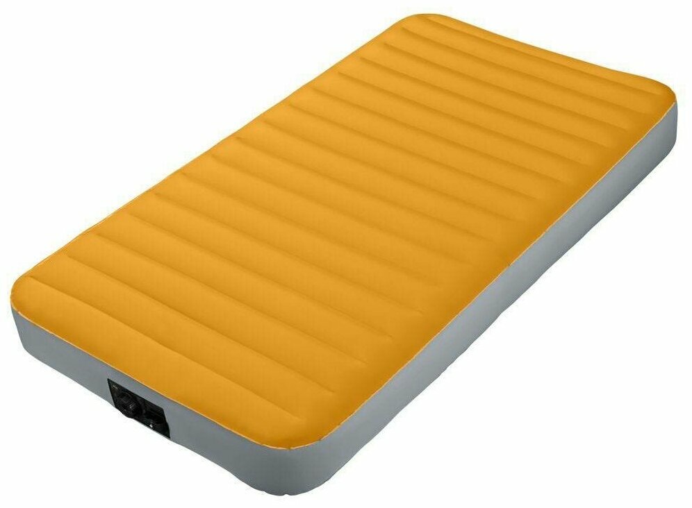 Кровать надувная со встроенным насосом Intex Twin Super-Tough 191*99*20см 64791