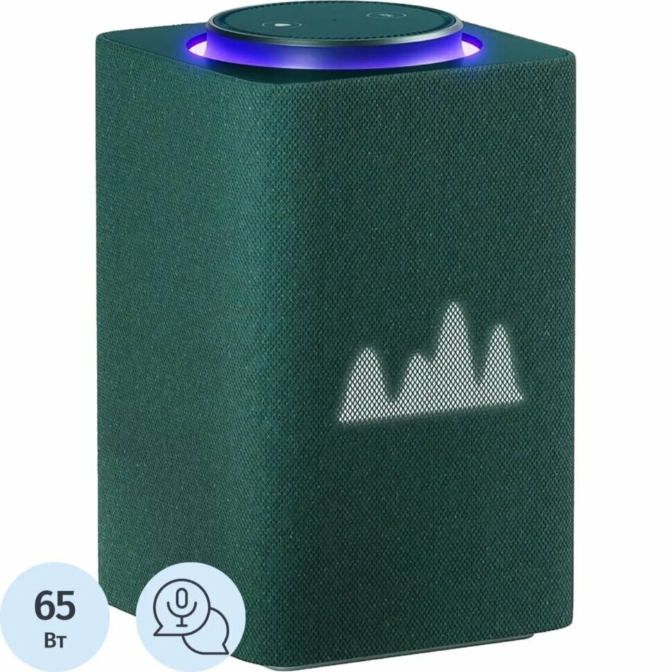 Умная колонка Яндекс Станция Макс Zigbee, зеленый/green (YNDX-00053Z), 1875734