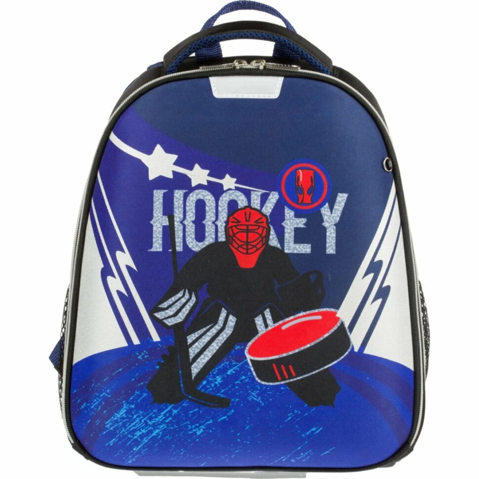 Ранец №1School Light 700г Hockey, 2 отд, 1654342