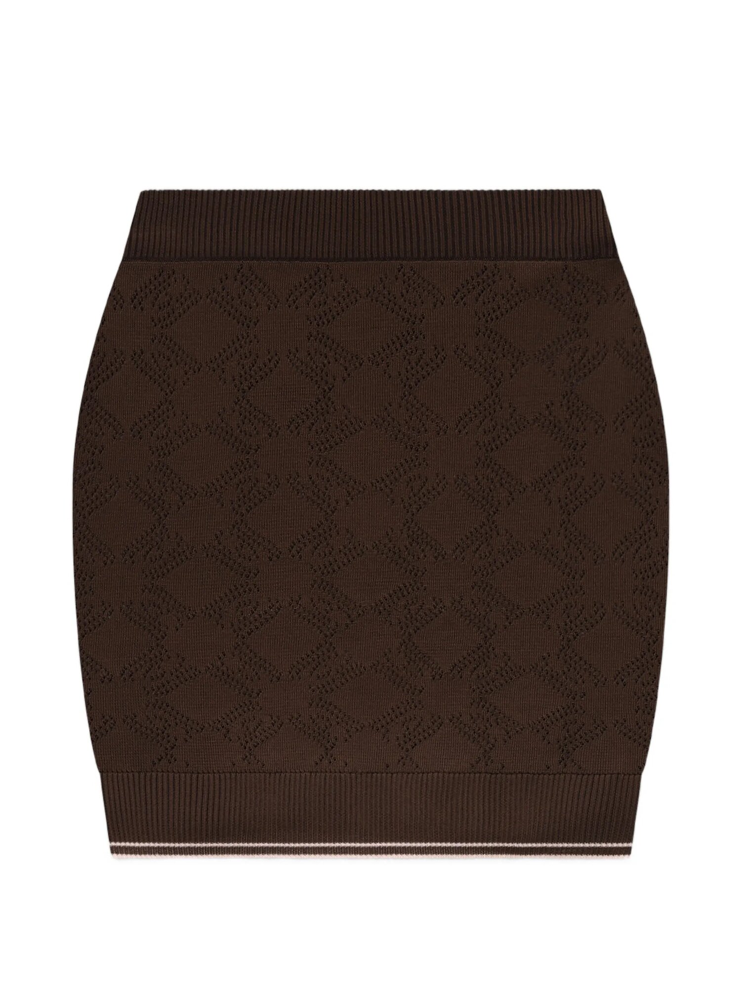 Юбка AMIRI MA Quad, размер 42, brown — фото 1