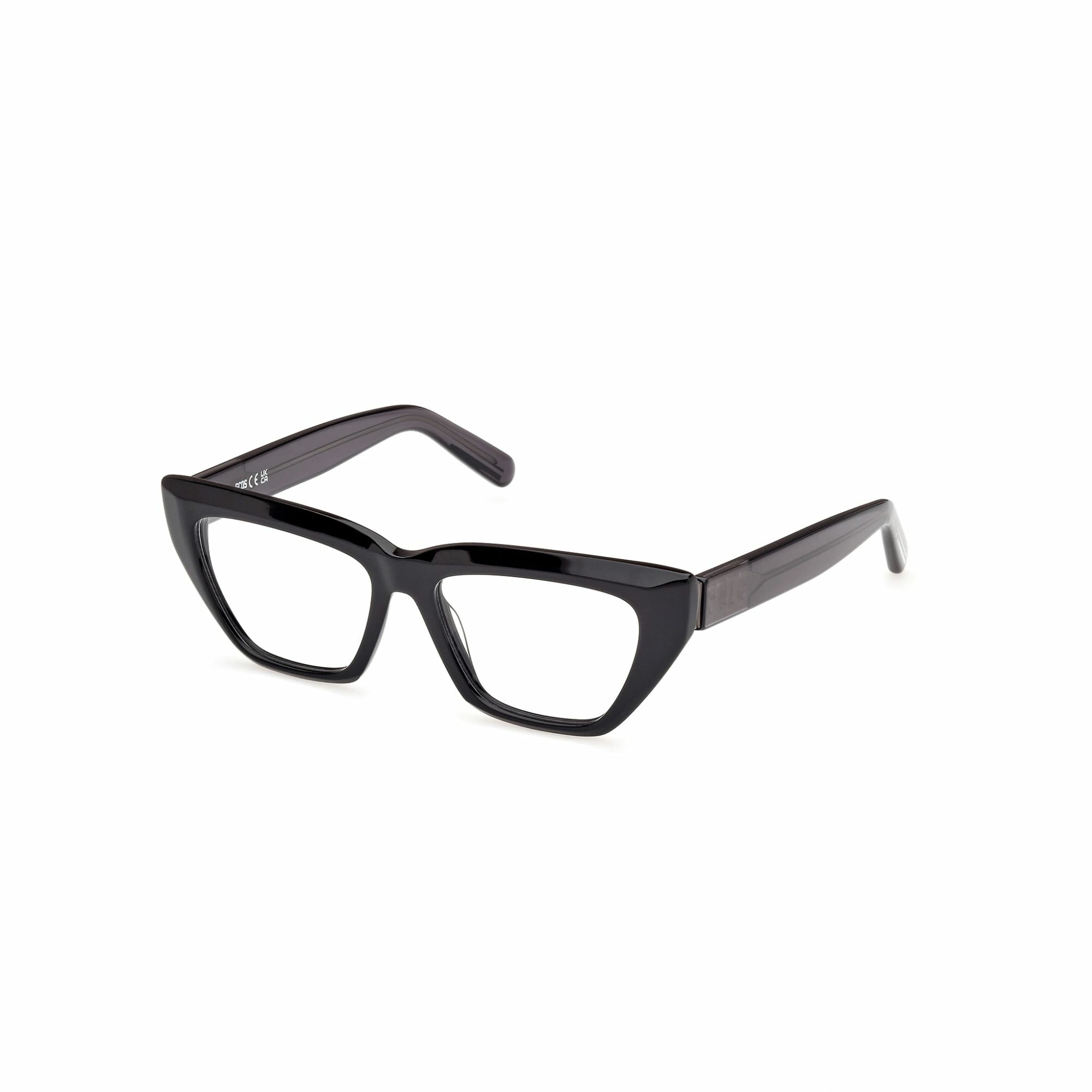 Оправа GCDS GD 5030 001 (51-15) для женщин, черного цвета, пластиковая