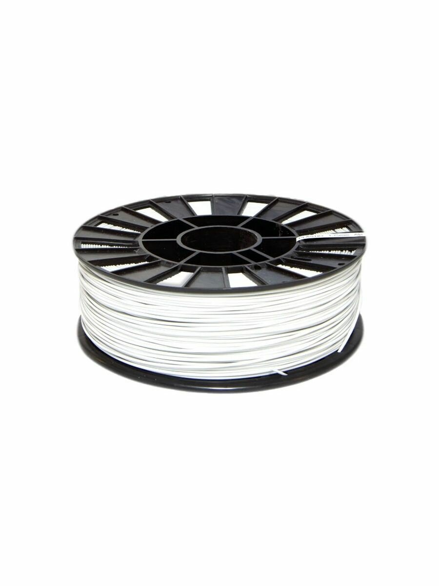 Пластик PETG для 3D принтера 1,75мм, 320м, белый, 1 кг