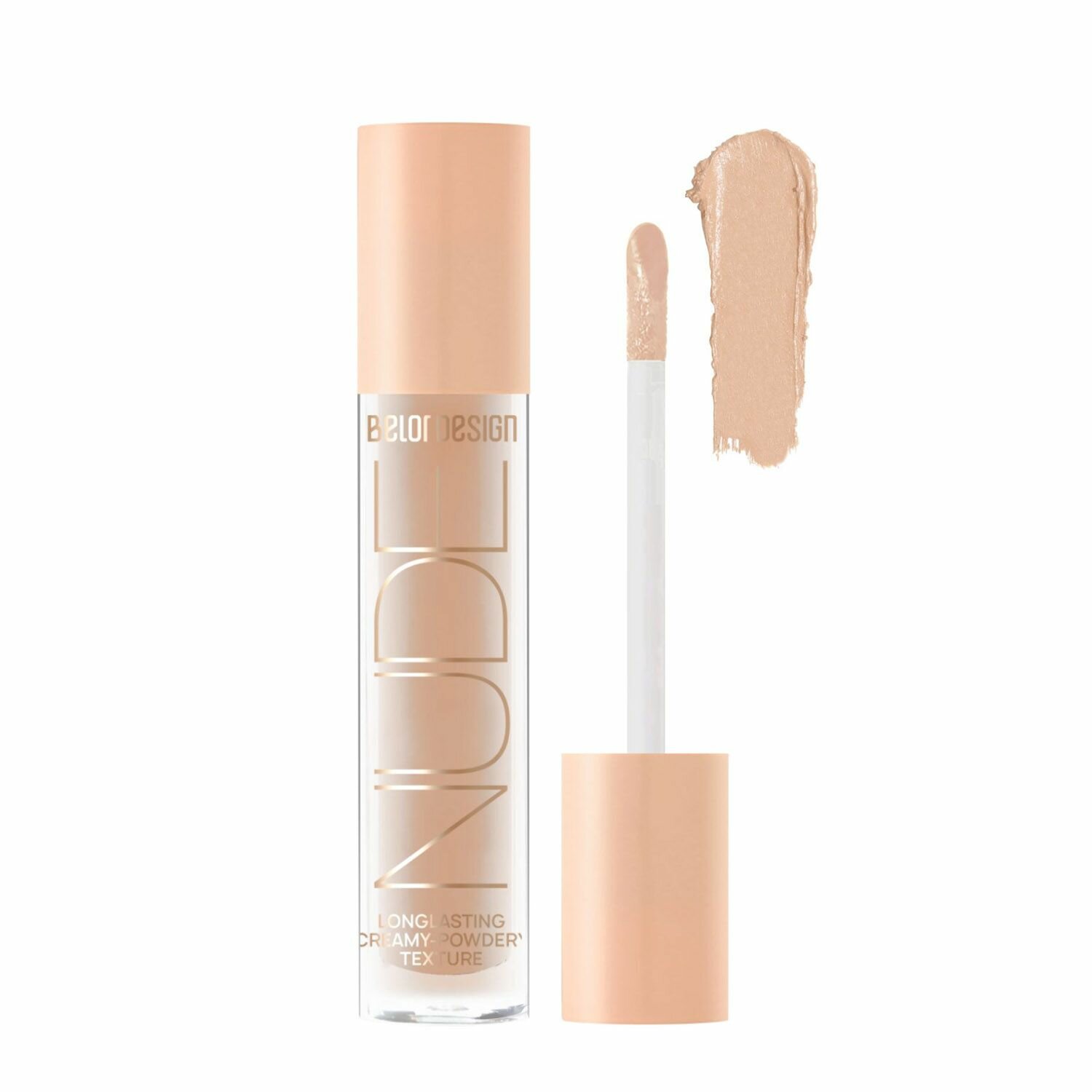 Belor Design Жидкие матовые тени Nude Harmony, Тон 1 Self Love