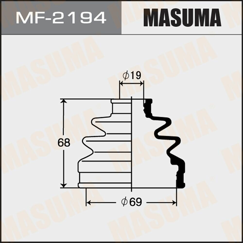 Пыльник шруса SUBARU FORESTER MASUMA MF-2194