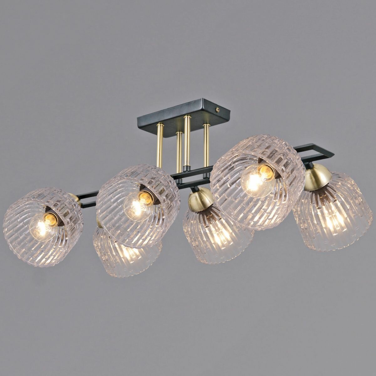 Потолочная люстра Illumico IL0794-6SQ-25BKAB ELITE