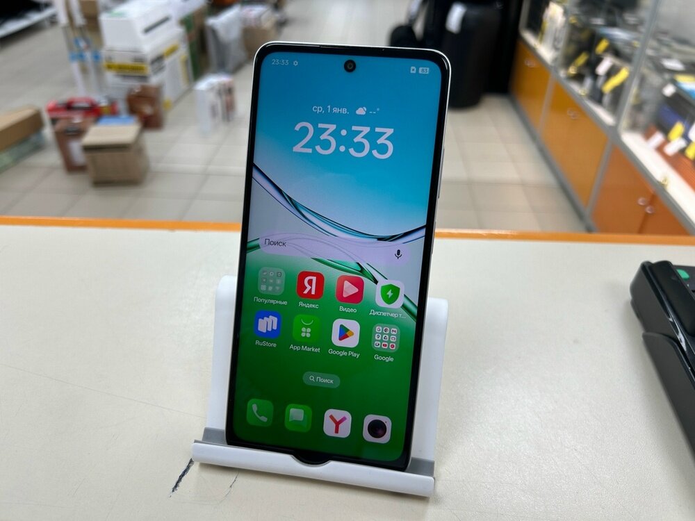Смартфон OPPO A5i Pro 8/128 ГБ White/белый, Global, Dual nano SIM, б/у, уценка
