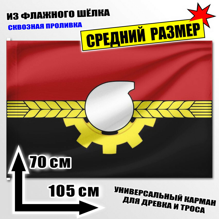 Флаг средний Кемерова 105x70 см