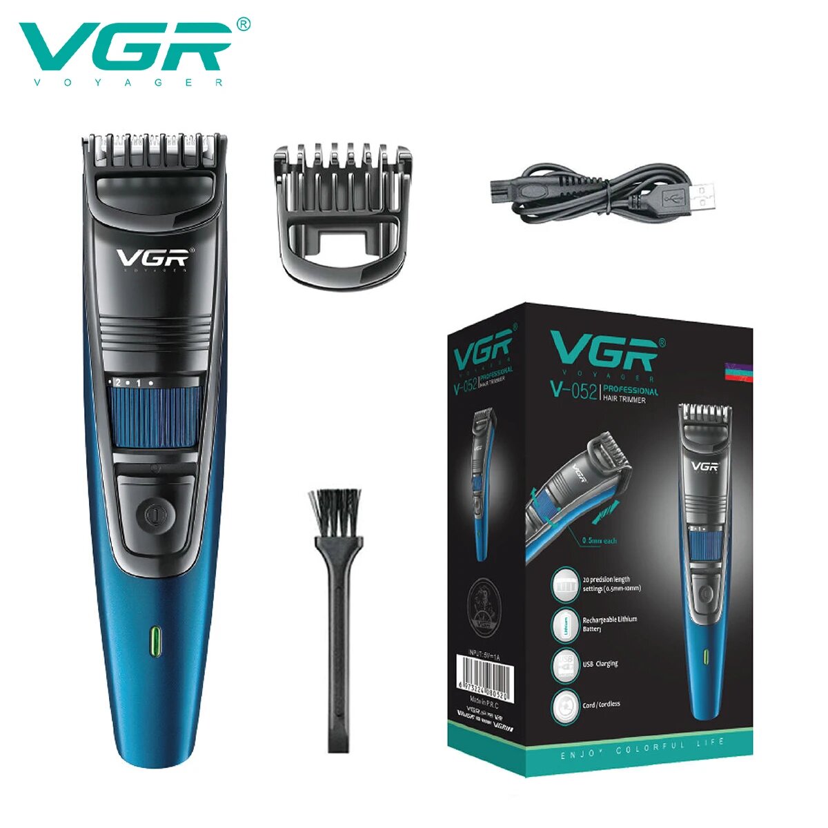 VGR 052 Триммер для волос и бороды