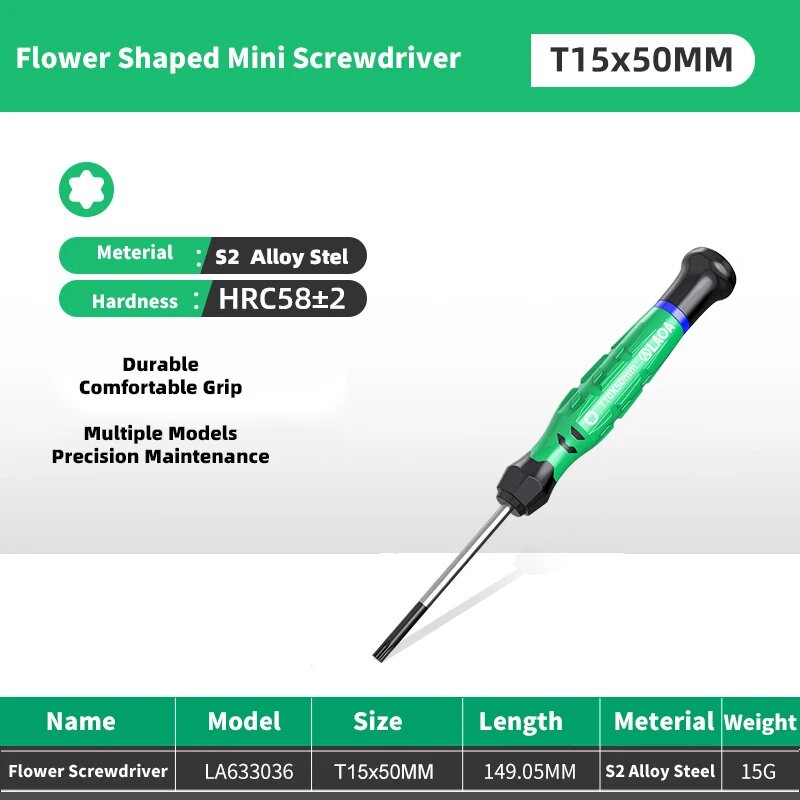 Мини-отвертка LAOA SL1.0-4.0 Phillips Torx T5-T20