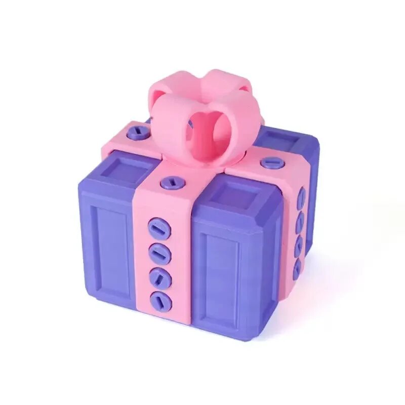 Подарочная коробка-головоломка Purple Pink