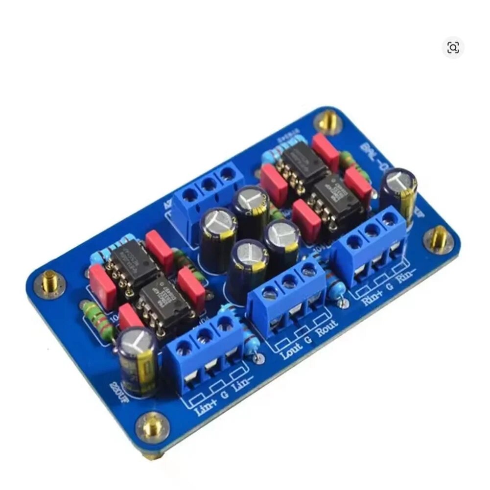 Аудио конвертер SSM2141 XLR на RCA