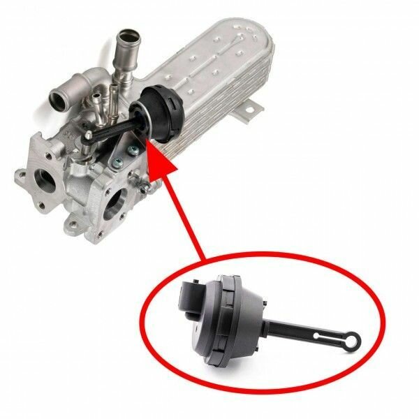 Вакуумный актуатор радиатора системы EGR VAG 1.9 TDI 038131512H 038131513AD 03G131063
