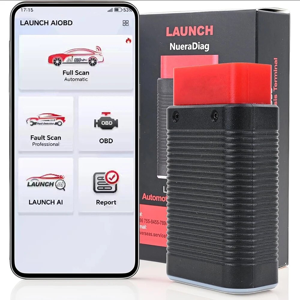 Диагностический сканер LAUNCH AIOBD Bluetooth OBD2 для полной диагностики системы, инструменты для комплексной диагностики автомобиля
