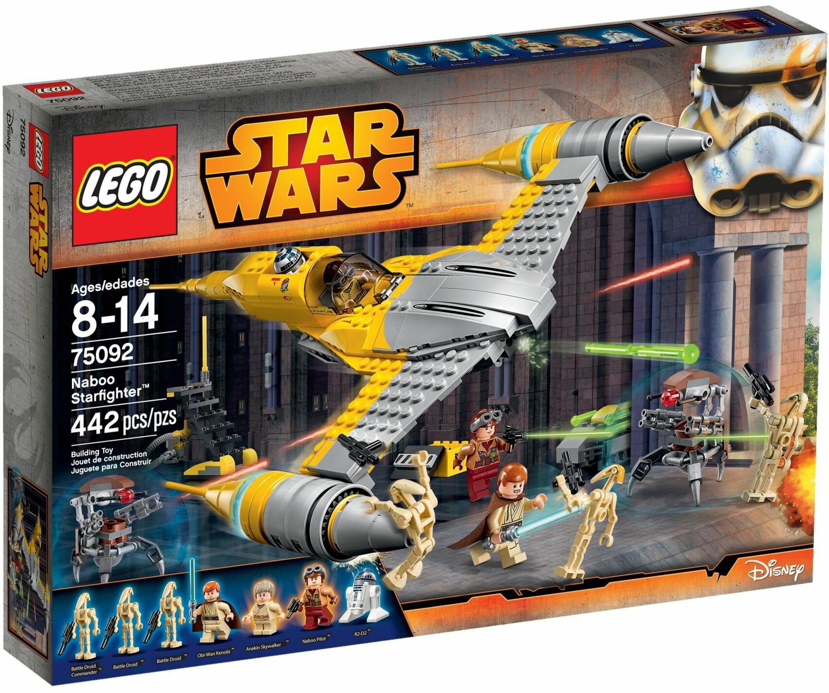 Конструктор LEGO Star Wars 75092 Истребитель Набу