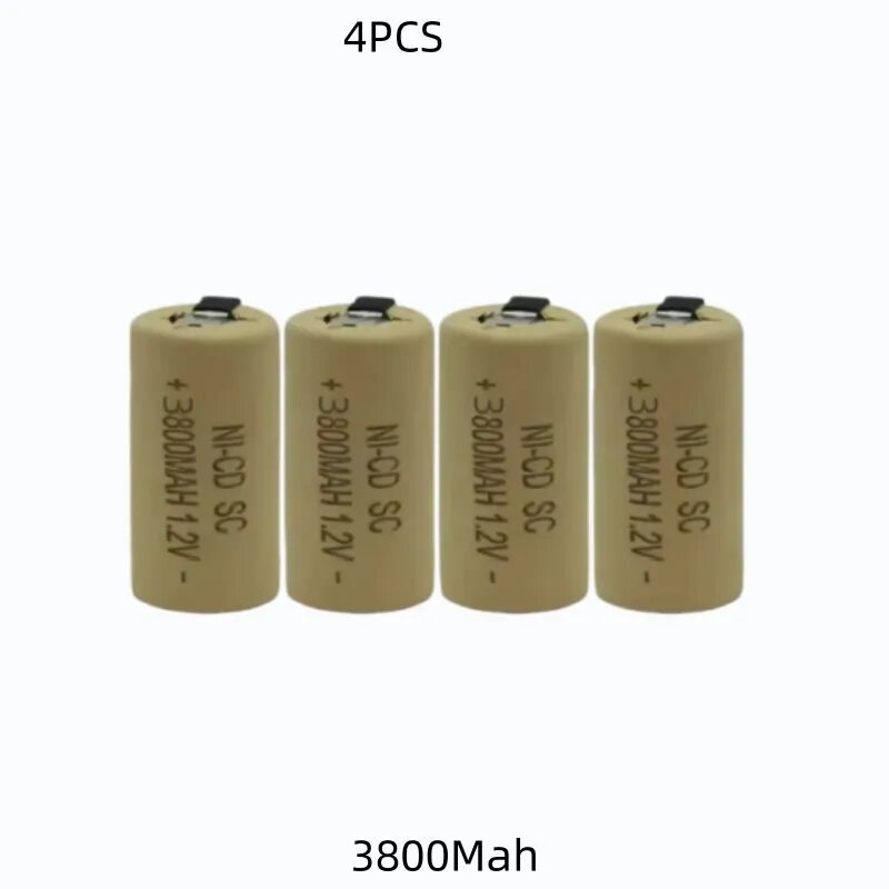 Внешний аккумулятор SC 1.2V, 3800 мАч, бежевый, SC 1.2V
