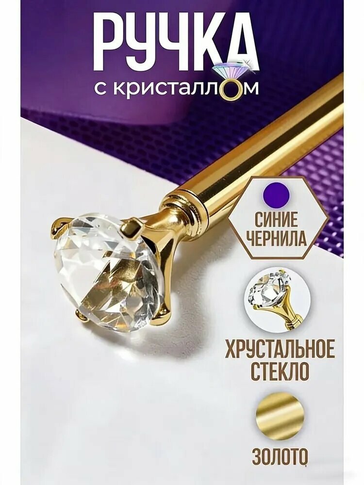 Набор ручек Шариковая, толщина линии: 1 мм, цвет: Голубой, 1 шт.