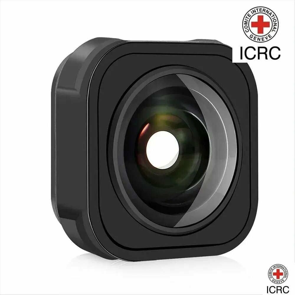 Широкоугольный объектив Max Lens Mod для камер GoPro Hero 12/11/10/9, водонепроницаемый до 5 метров, со стабилизацией изображения, угол обзора 155 .
