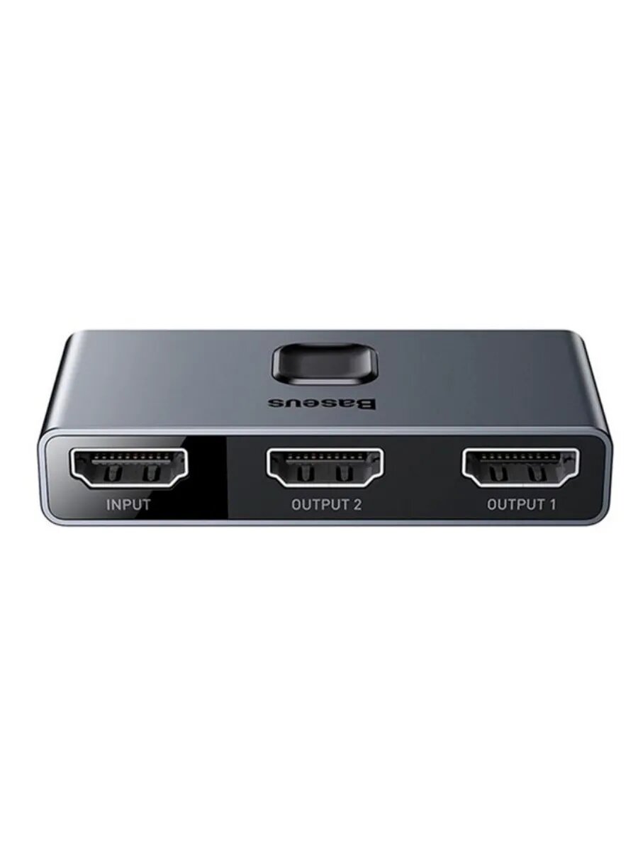 Переключатель HDMI 2 входа на 1 выход, ручное переключение для монитора и ТВ