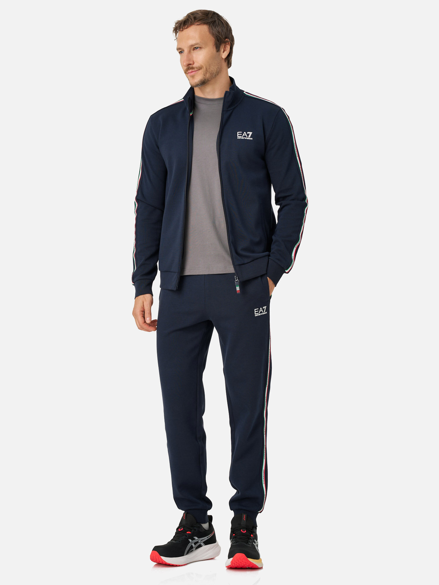 Костюм EA7 Emporio Armani Train Italian Spirit FZ CH Armani Blue (INT: L)