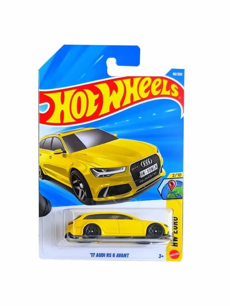 Машинка Mattel Hot Wheels 2026C C4982 '17 Audi RS 6 Avant