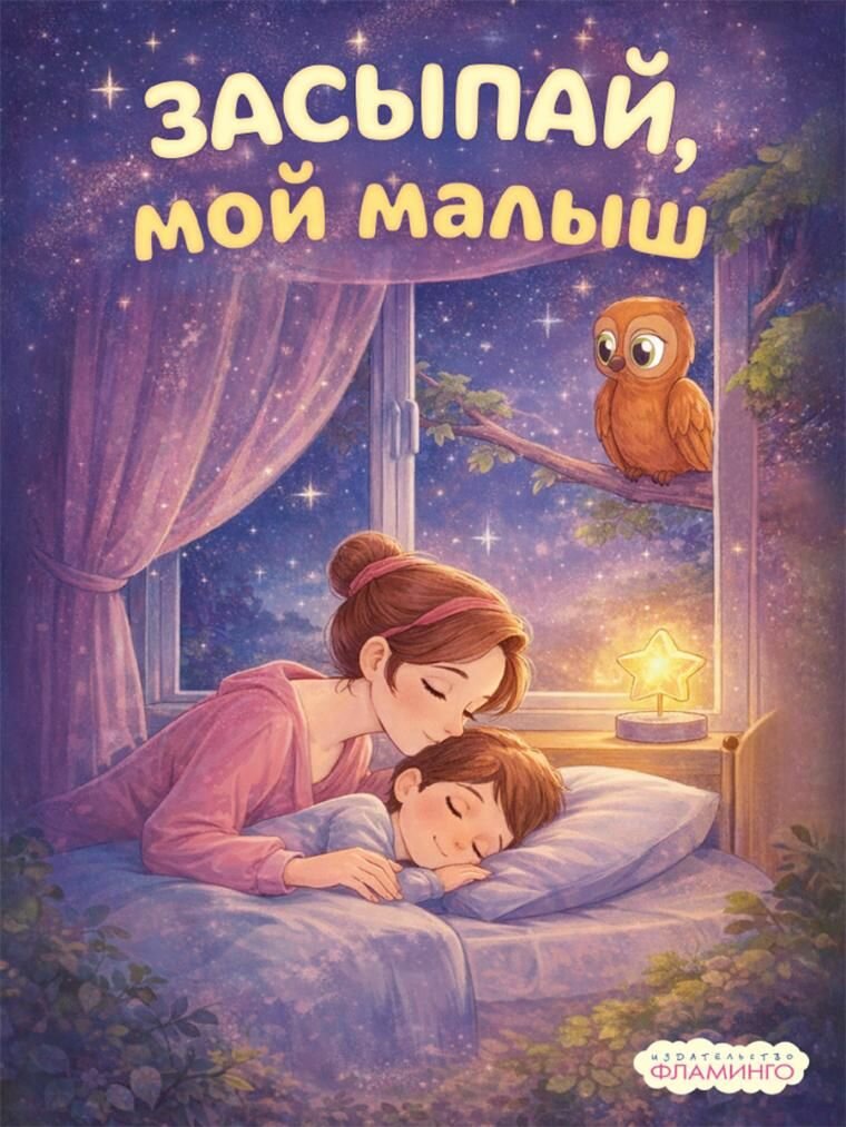 Ильина: Засыпай, мой малыш. Серия Спать пора. Издательство Фламинго