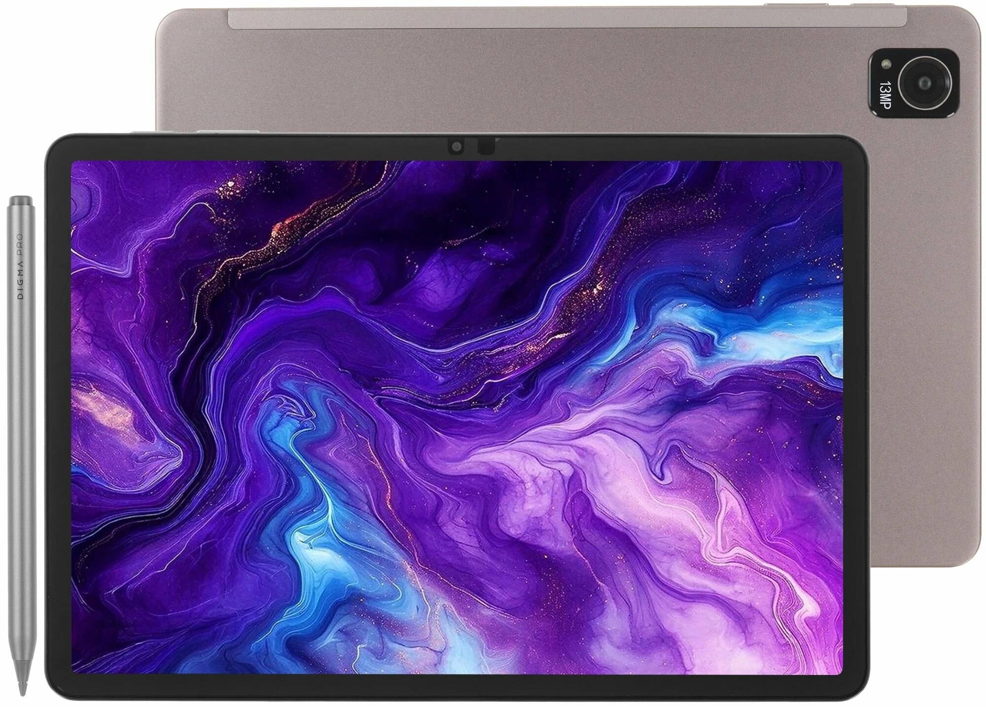 11,5" Планшет Digma Pro Odyssey G99 LTE (Pro Odyssey G99 LTE) 256 ГБ коричневый - 2200x1440, IPS, 8x2,2 ГГц, 12 ГБ, 9000 мА*ч, Android