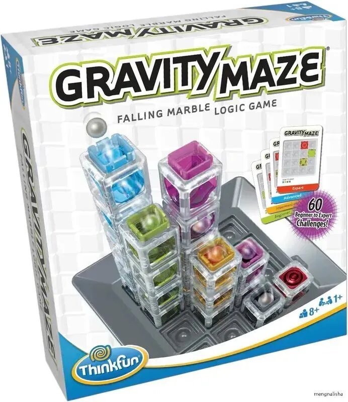 Развивающая игрушка Gravity maze marble running brain, подходящая для мальчиков и девочек в возрасте от 8 лет и старше
