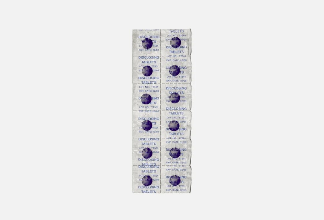 CURAPROX Pca 223 Таблетки для индикации зубного налета, 12 шт. 12 шт